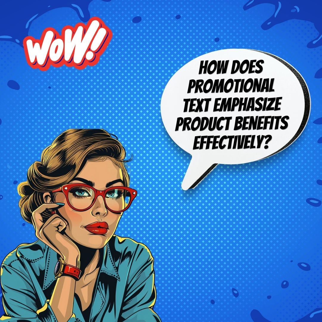 How Can Promotional Text and Ad Copy Highlight Product Benefits?